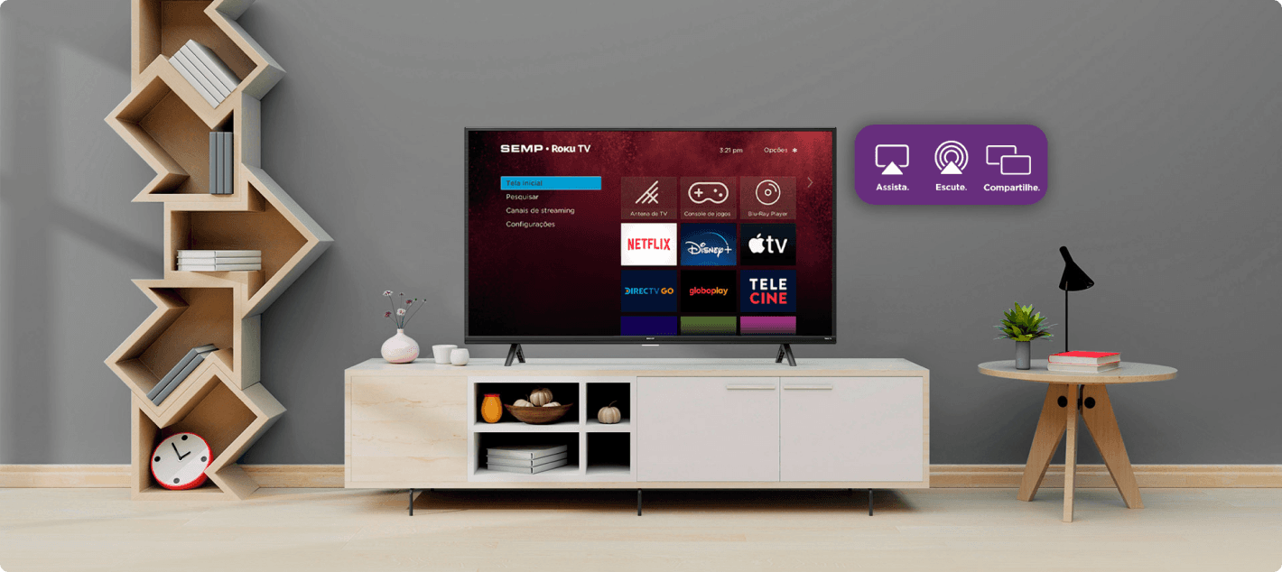 SEMP ROKU TV R5500 - TCL SEMP